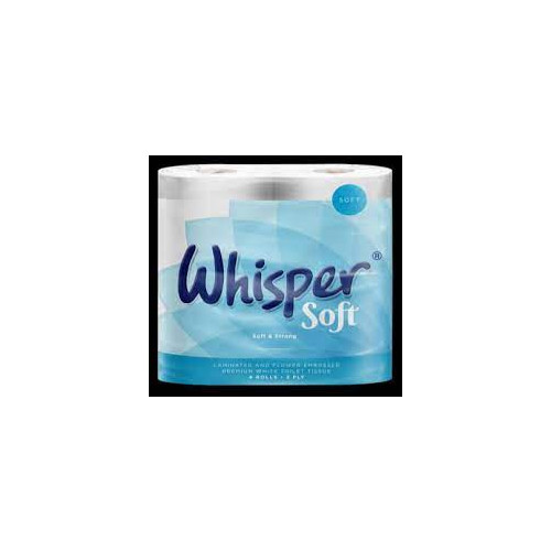 Whisper Soft Toilet Rolls | CLH Healthcare