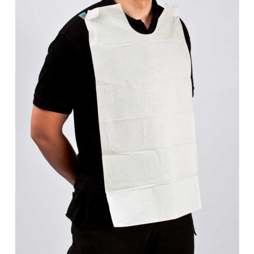 Disposable Adult Clothes Protectors With Adhesive Tape | CLH Healthcare