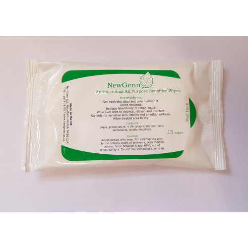 NewGenn All Purpose Maceratable Wipes | CLH Healthcare