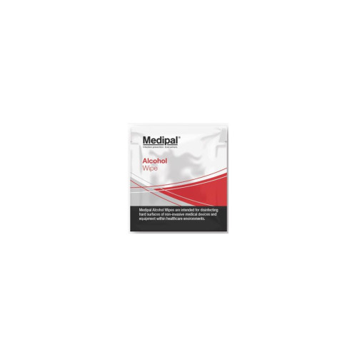 Medipal 70% Alcohol Sterile Wipe Sachets (200x125mm) | CLH Healthcare
