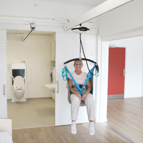 Ergolet Luna Ceiling Lift and Tracking System | CLH Healthcare