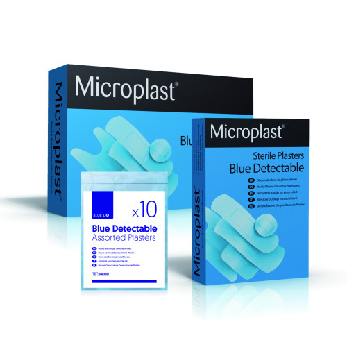 Blue Assorted Plasters | CLH Healthcare