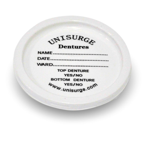250ml Denture Pots and Lids | CLH Healthcare