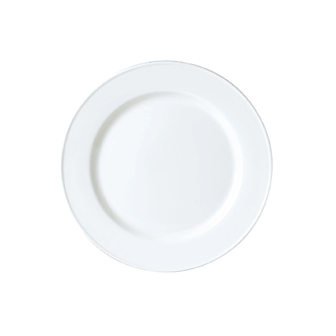 Steelite Simplicity White Slimline Plates | CLH Healthcare
