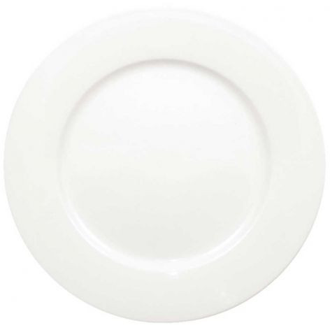 Olympia Whiteware Wide Rimmed Plates | CLH Healthcare