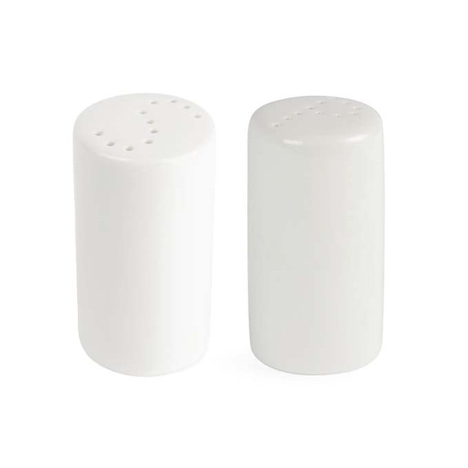 Olympia Whiteware Salt & Pepper Shaker Pots | CLH Healthcare