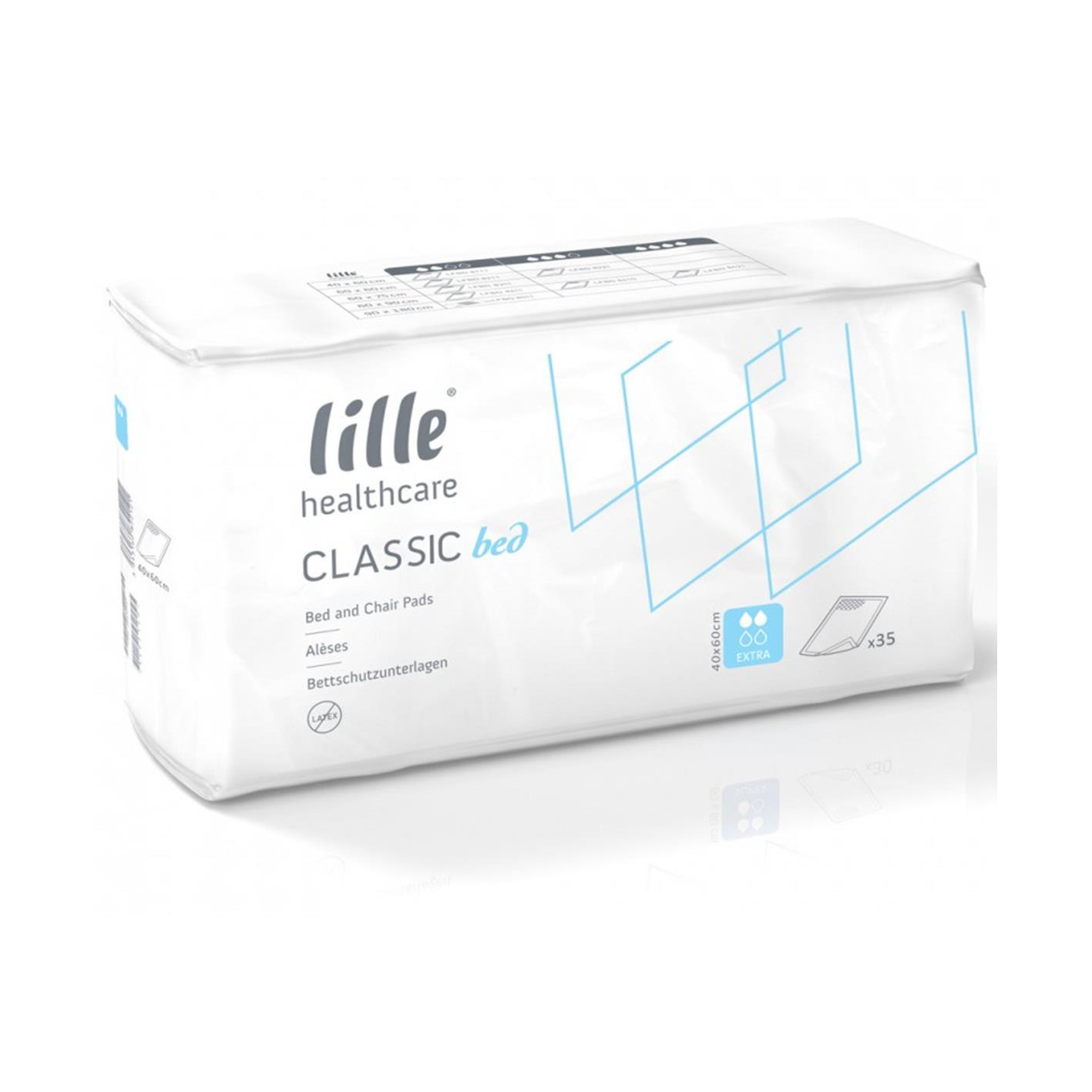 lille CLASSIC Fluff Pulp Underpads | CLH Healthcare
