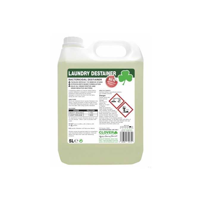 Clover Laundry Destainer | CLH Healthcare