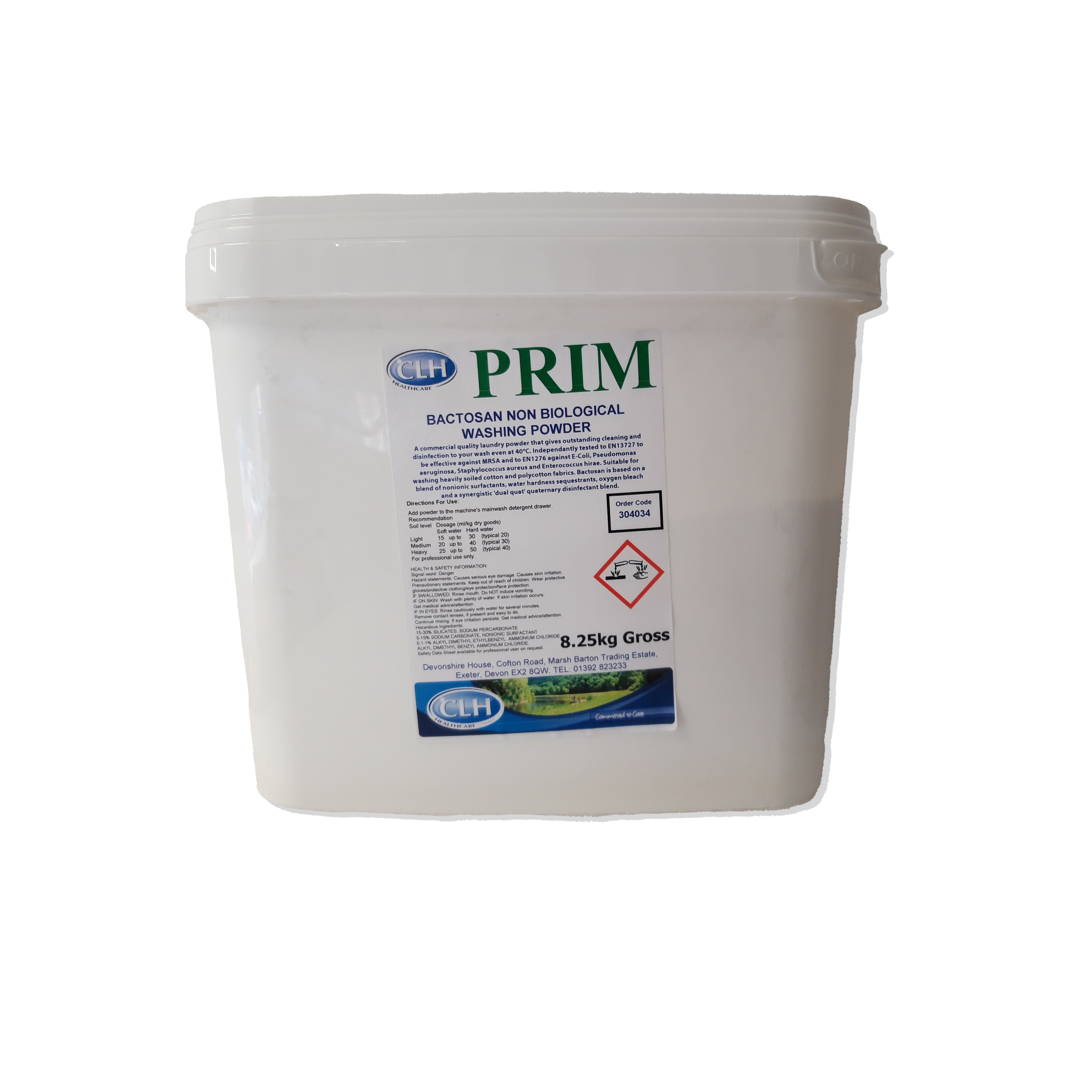 CLH PRIM Bactosan Non Biological MRSA Laundry Powder | CLH Healthcare