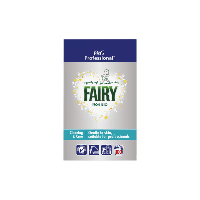 Fairy Non Bio 100 Wash Professional Laundry Powder | CLH Healthcare