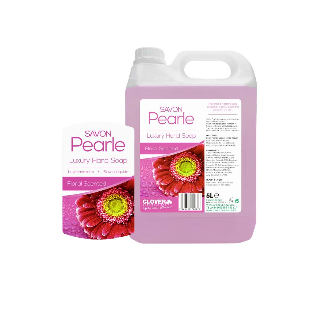 Clover Savon Pearle Luxury Hand Soap | CLH Healthcare