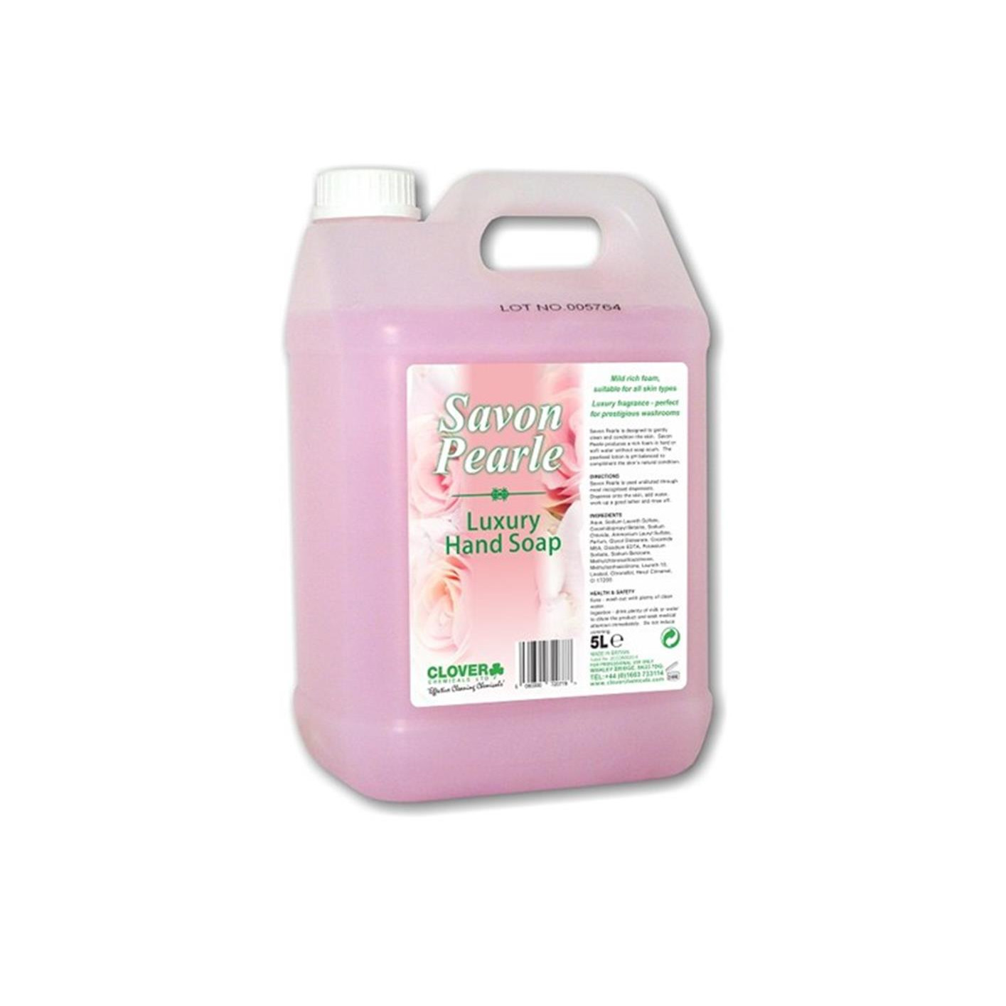 Clover Savon Pearle Luxury Hand Soap | CLH Healthcare