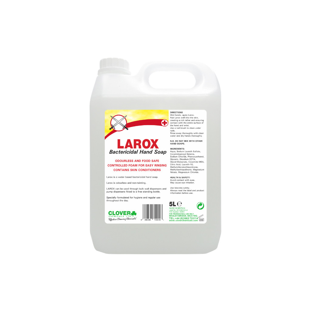 Clover Larox Bactericidal Hand Soap | CLH Healthcare