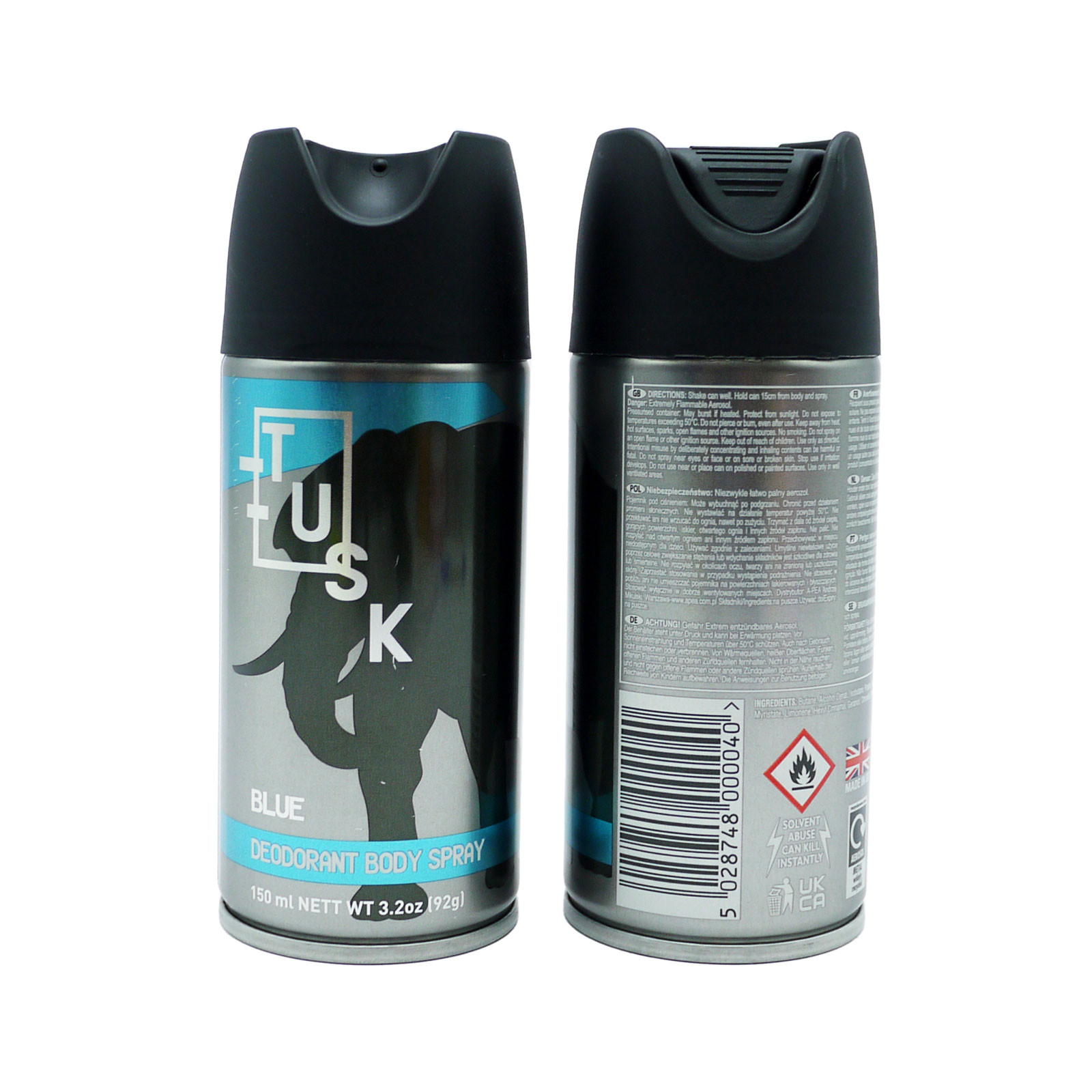 Tusk Male Deodorant Body Spray | CLH Healthcare