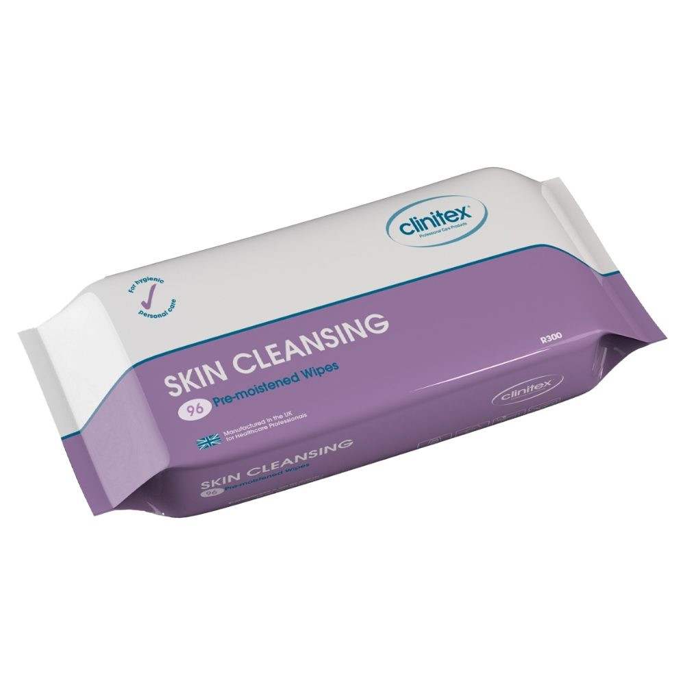 Clinitex Moist Skin Cleansing Wipes | CLH Healthcare