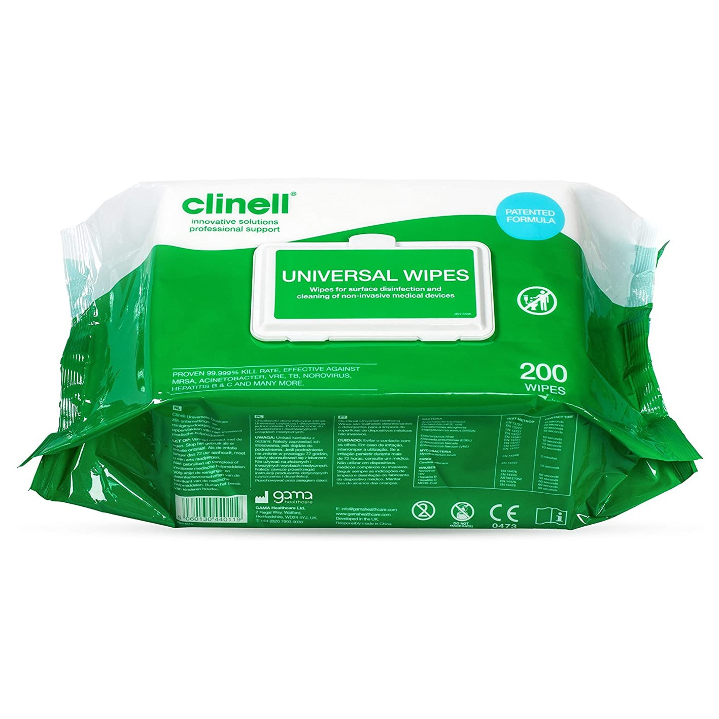 clinell® Universal Wipes Flow Pack | CLH Healthcare
