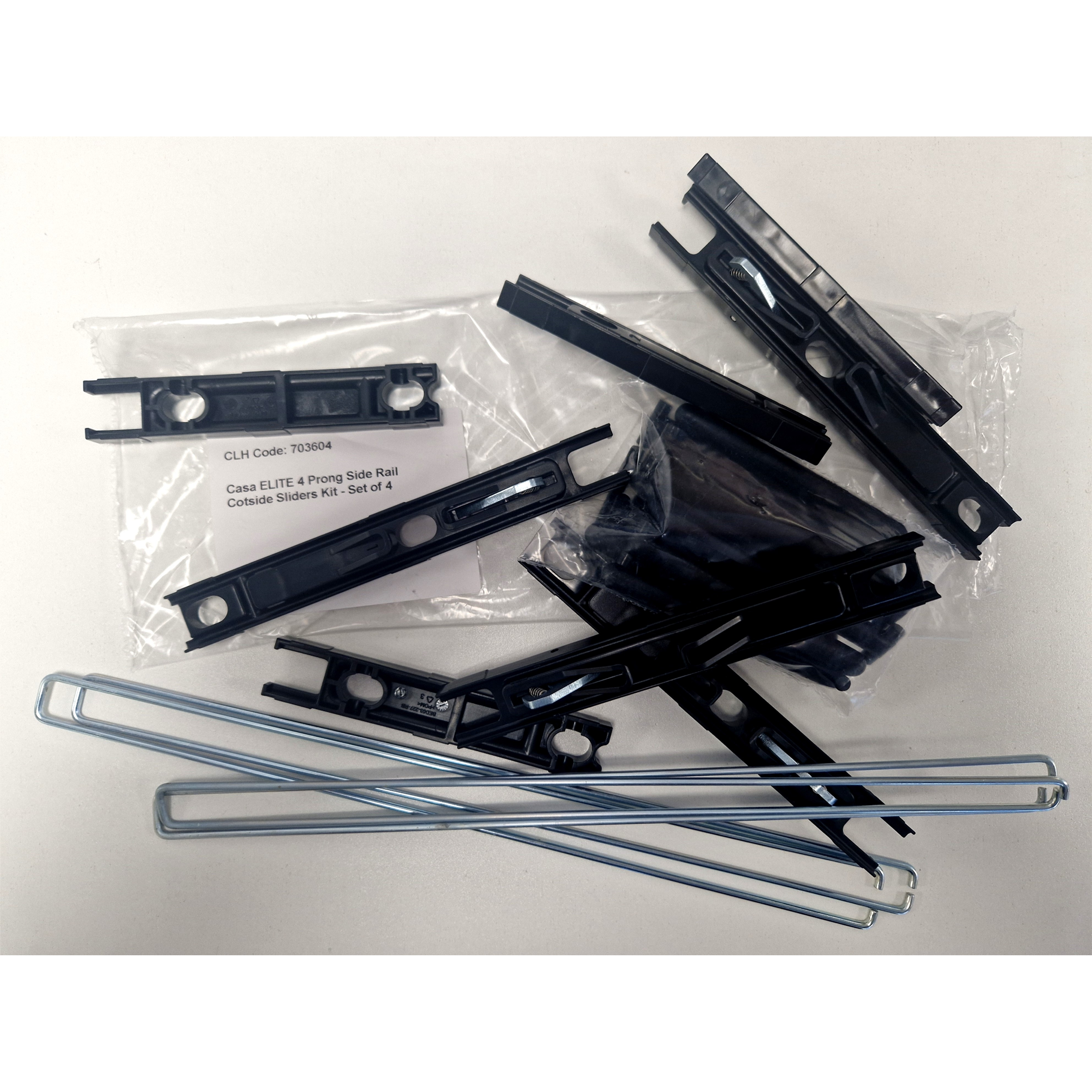 Side Rail Cotside Sliders Kit - for Casa Elite Electric Beds