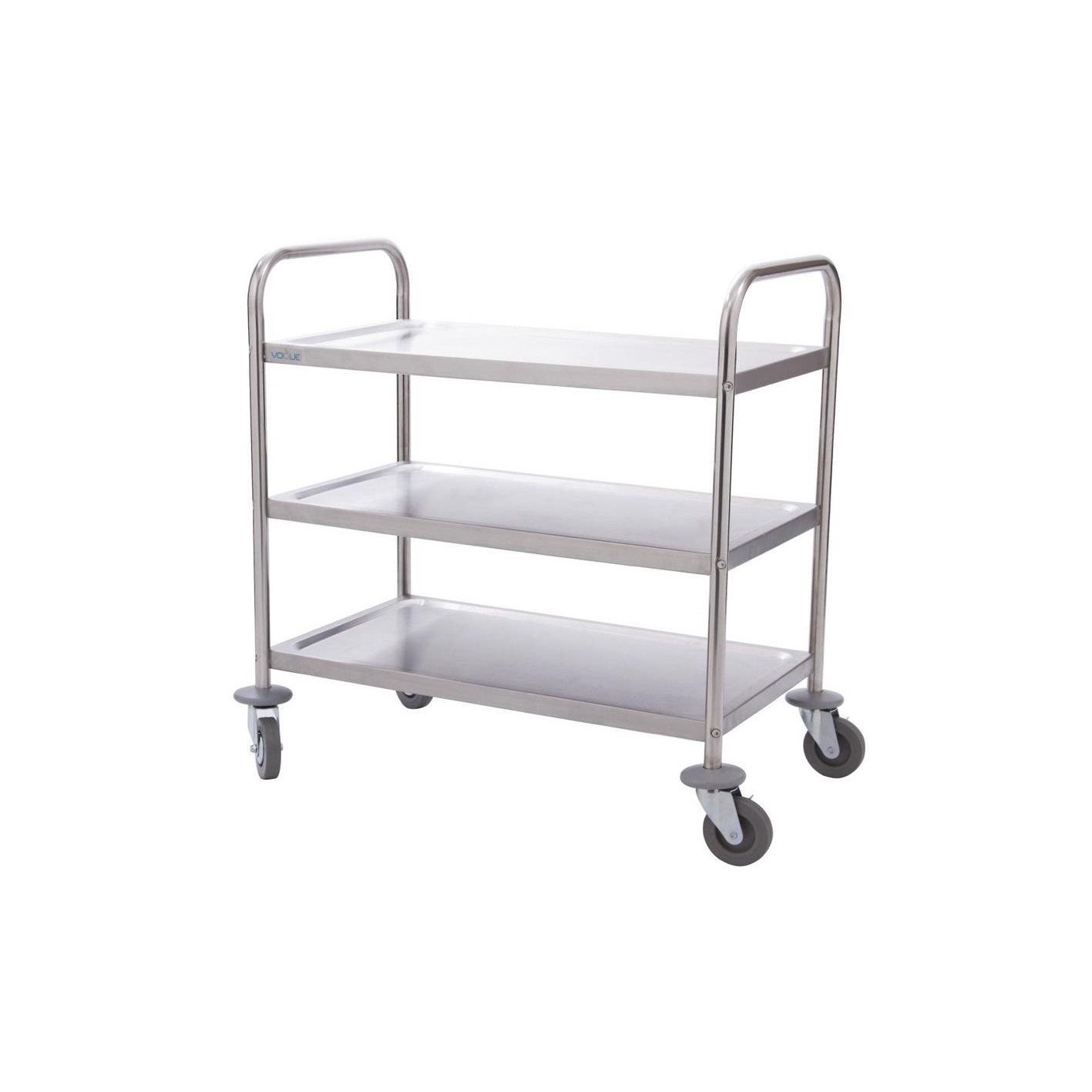 3 Tier Stainless Steel Service Trolleys | CLH Healthcare