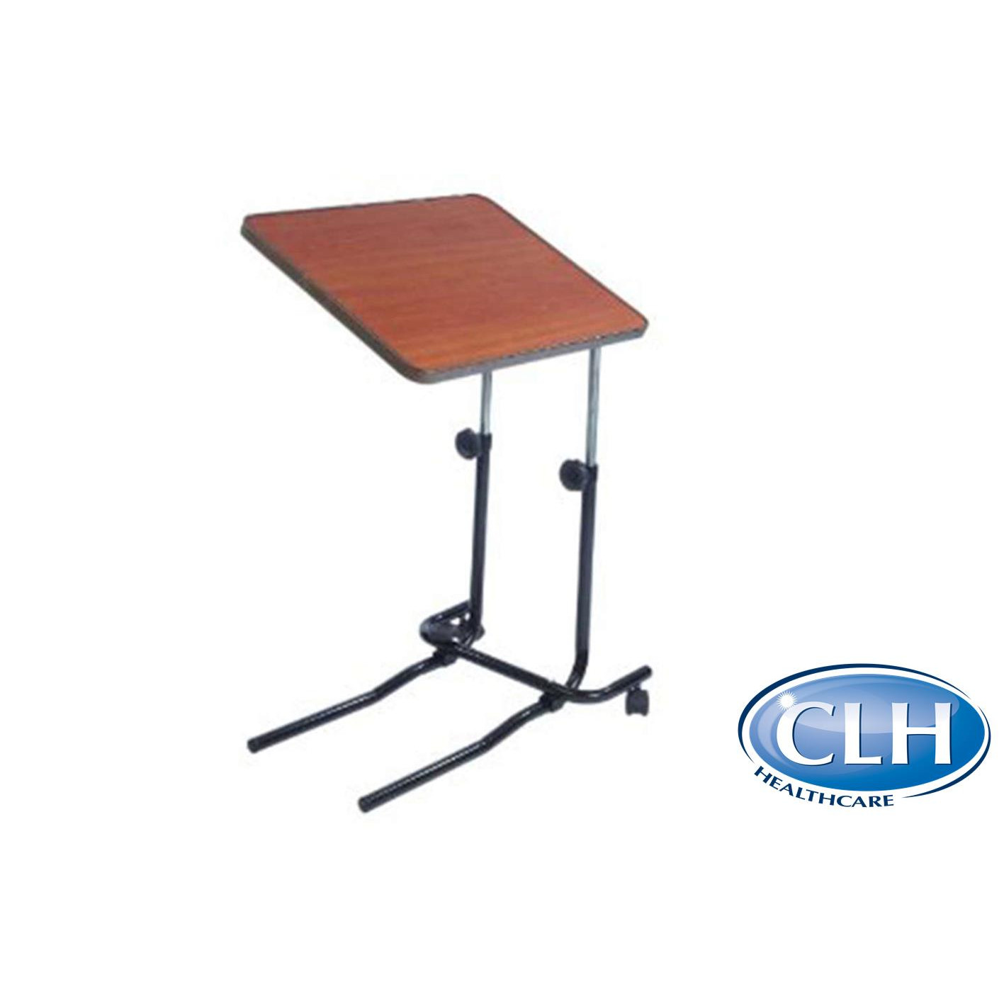 Overbed / Overchair Table, Height Adjustable & Tilt - Up To 45 Degrees ...