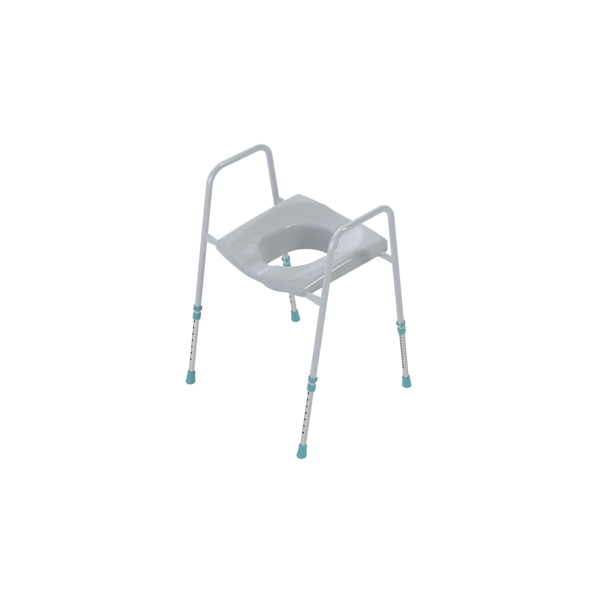 Prima Superior Height Adjustable Toilet Frame and Seat Aid | CLH Healthcare