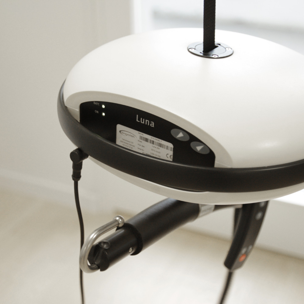 Ergolet Luna Ceiling Lift and Tracking System | CLH Healthcare