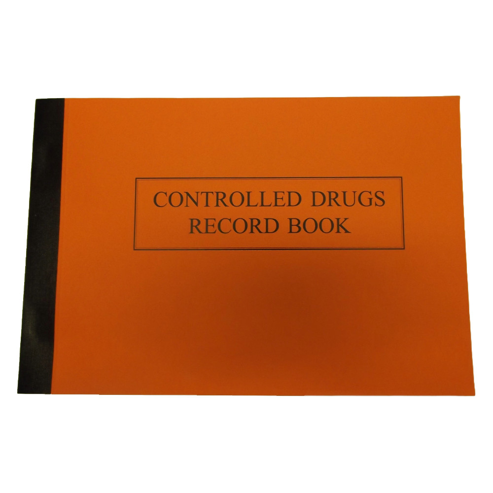 A4 Controlled Drugs Record Book | CLH Healthcare