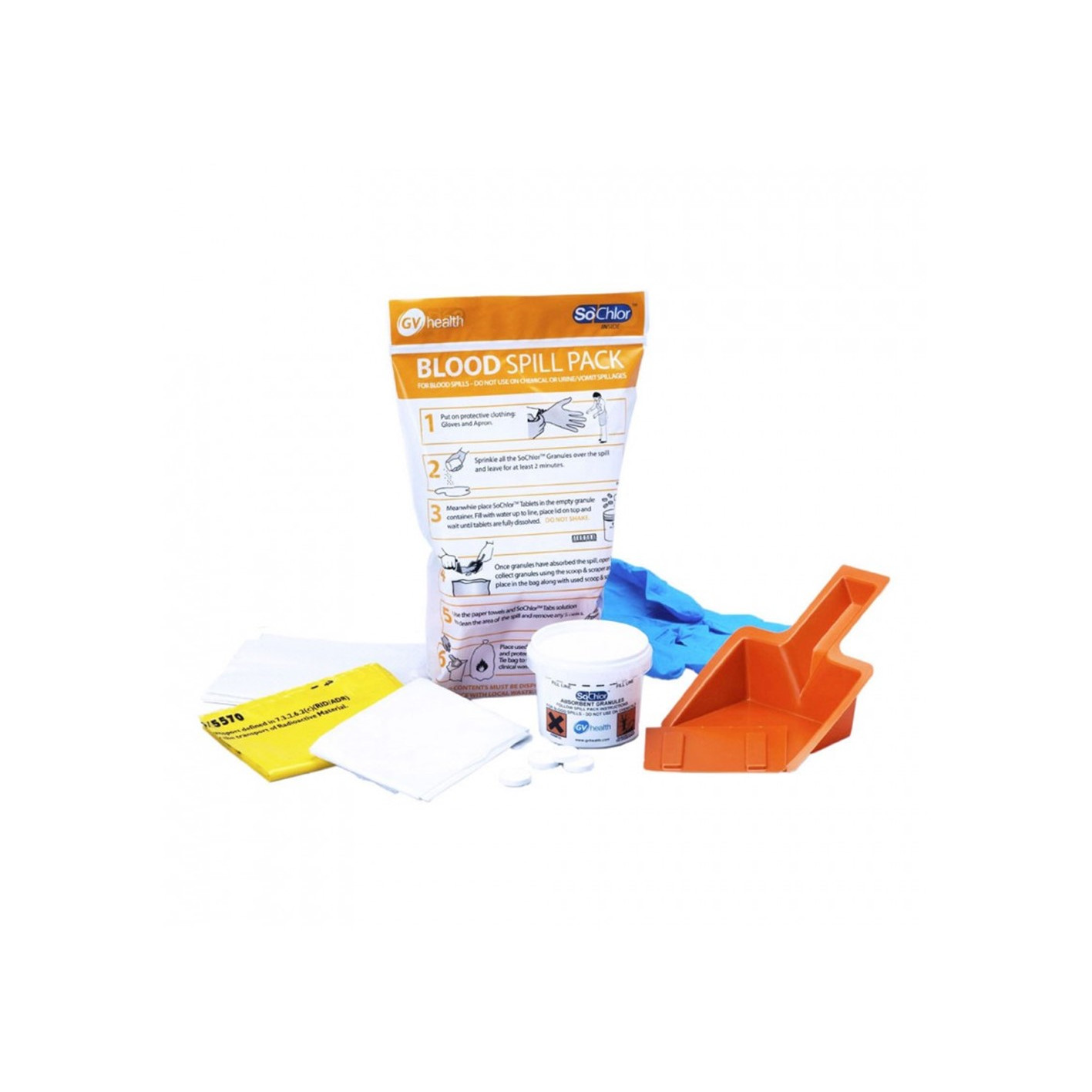 Blood & Body Fluid Spill Pack | CLH Healthcare