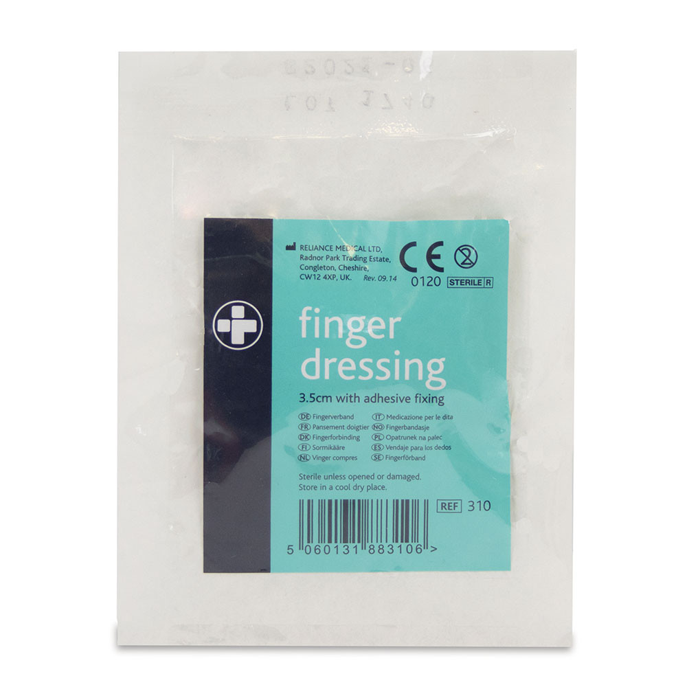 Finger Dressing with Adhesive Fixing | CLH Healthcare