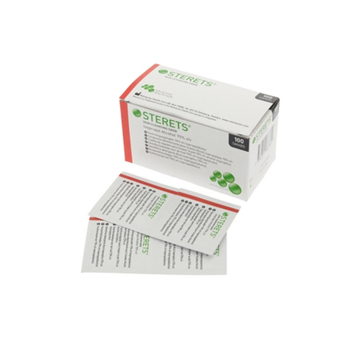 Sterets Pre Injection Cleansing Swabs | CLH Healthcare