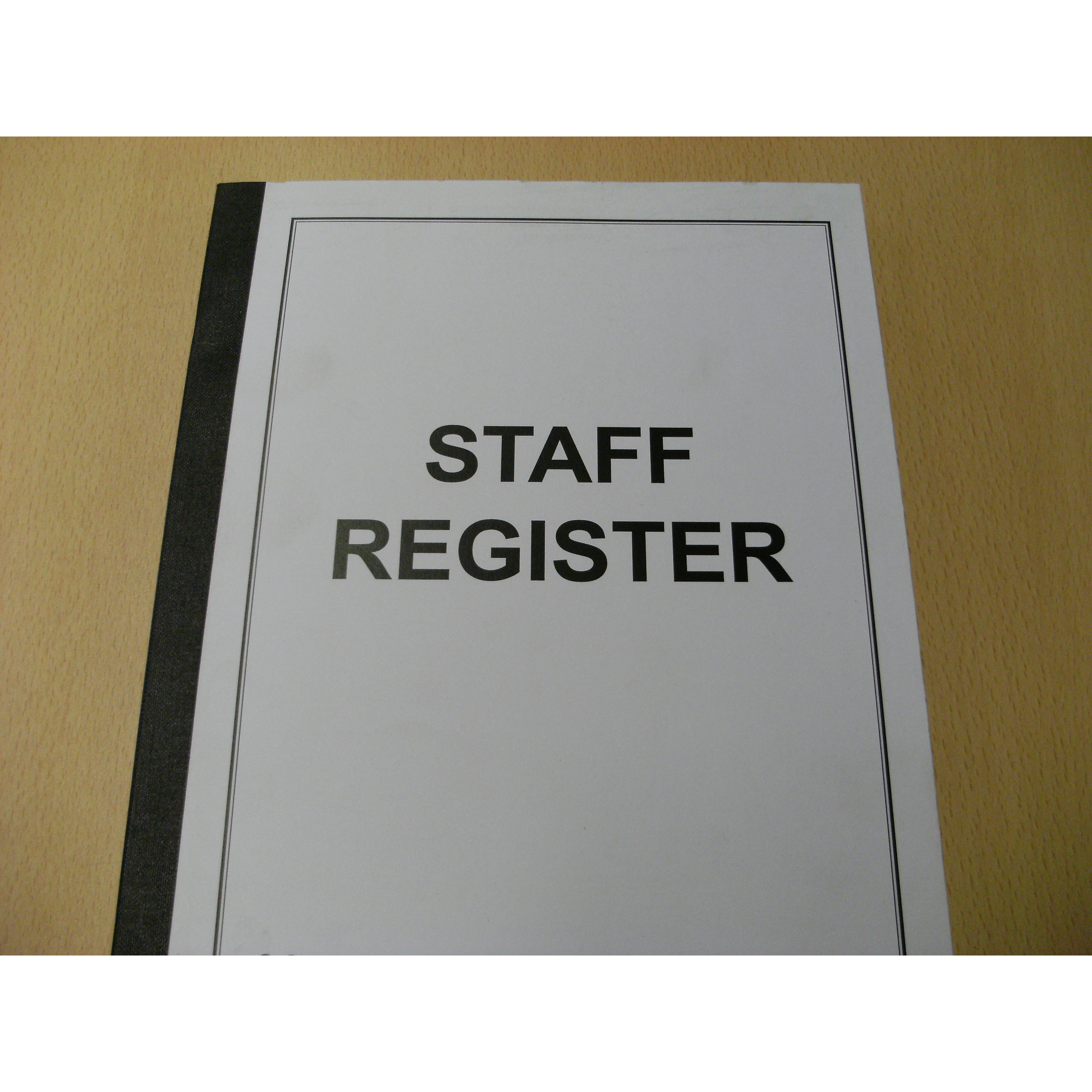 A4 Staff Register Book | CLH Healthcare