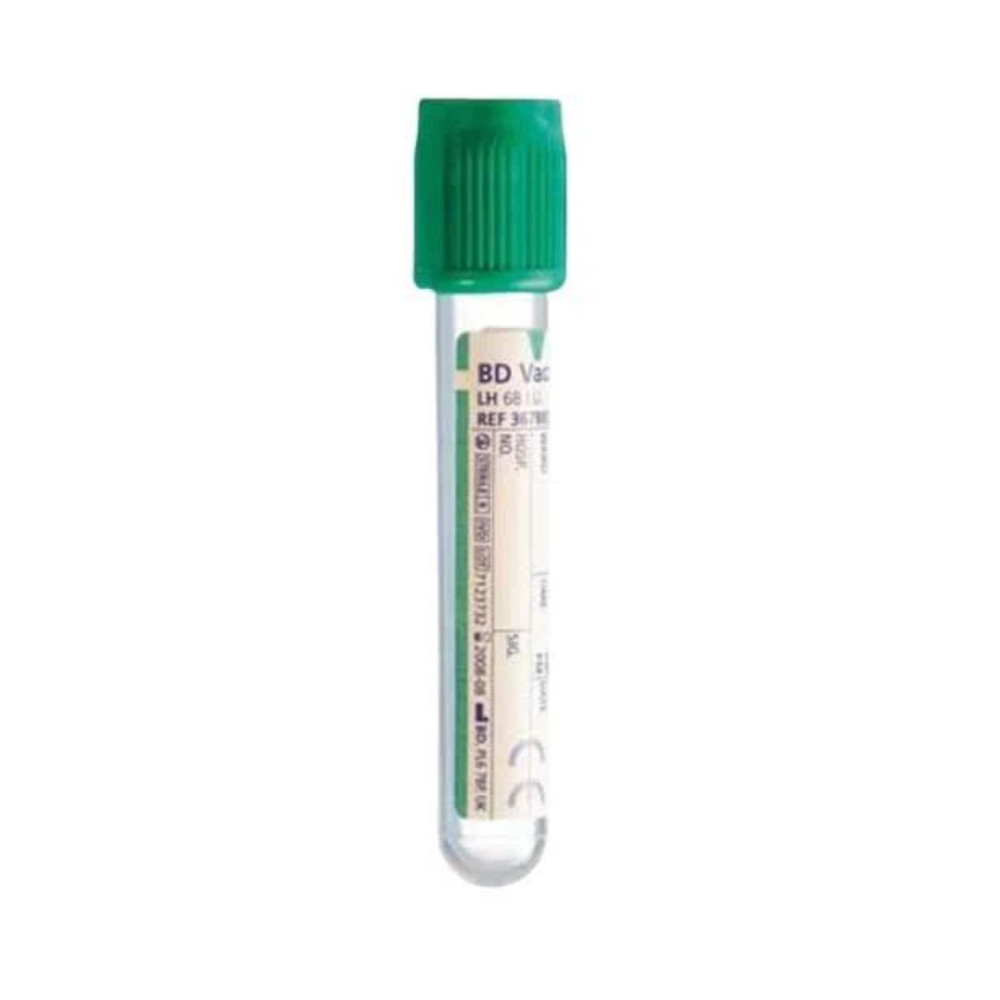 BD Vacutainer Blood Collect Tubes, Green | CLH Healthcare