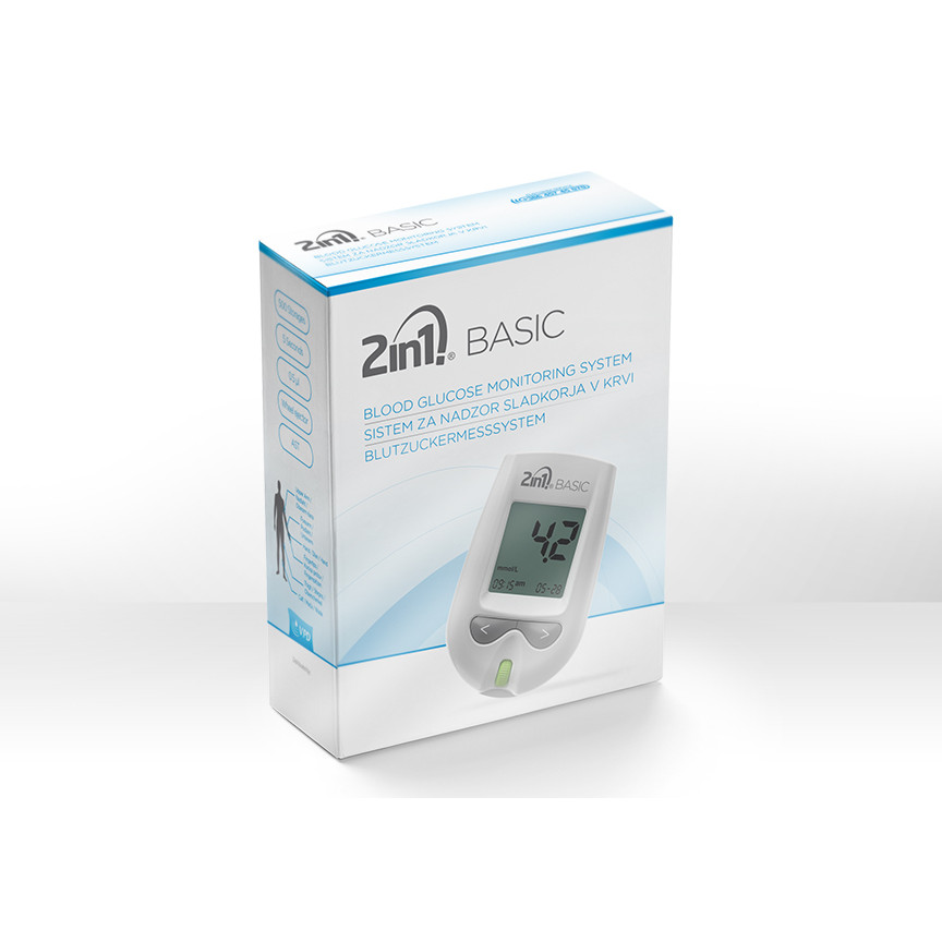 2in1 Blood Glucose Monitor System | CLH Healthcare